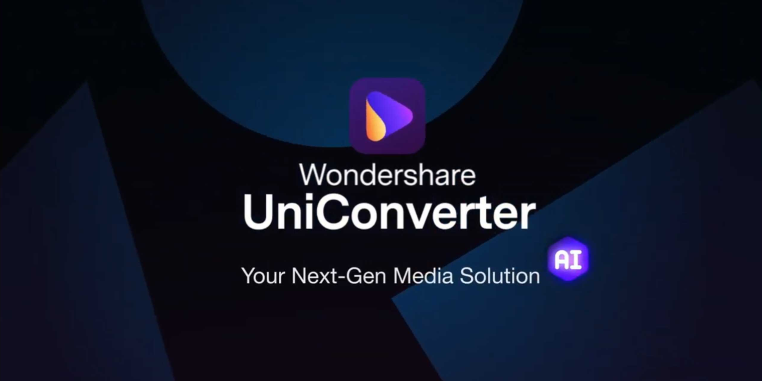 Wondershare UniConverter 16 introduces AI video compression and automatic translation ...