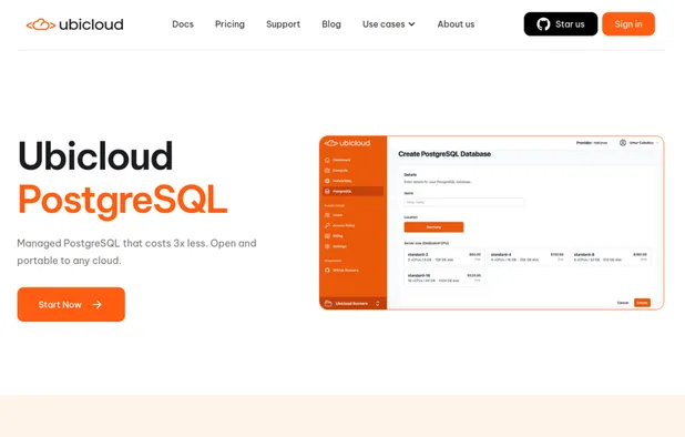 Ubicloud: Open, free, and portable cloud. Elastic compute, block storage (non | AlternativeTo