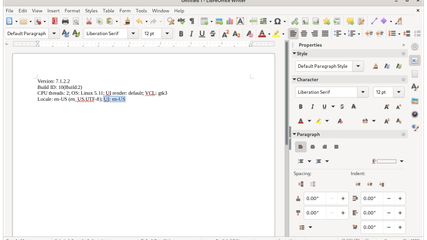 LibreOffice - Writer: Open-source cross-platform word processor ...