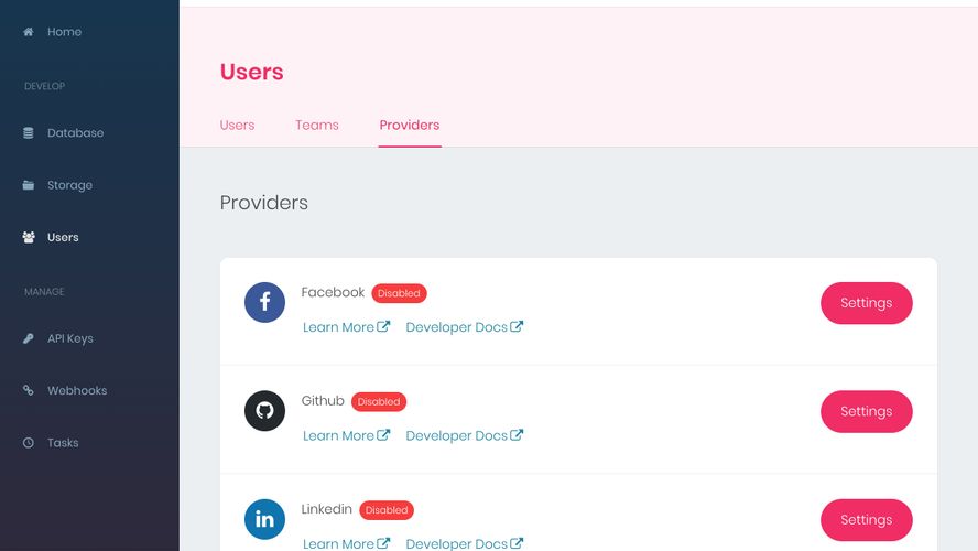 Appwrite: Secure Open-Source Backend Server for Web and Mobile Developers. | AlternativeTo