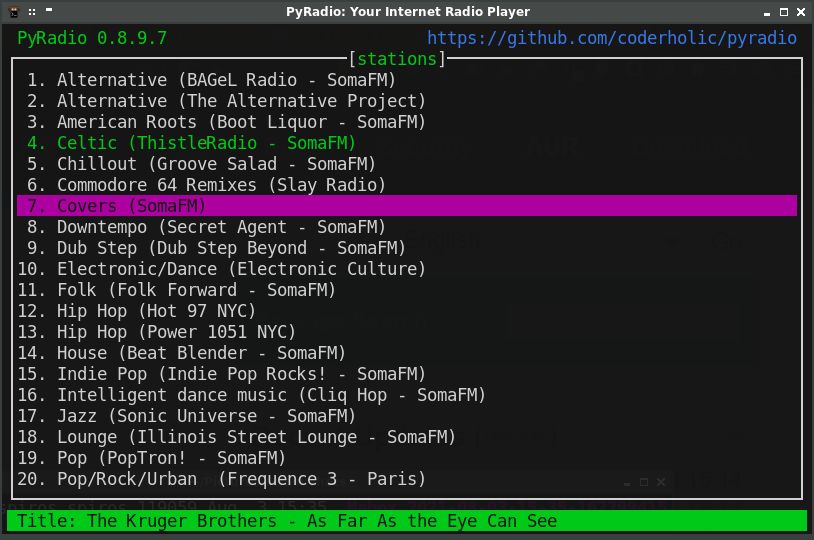 PyRadio Alternatives and Similar Software | AlternativeTo
