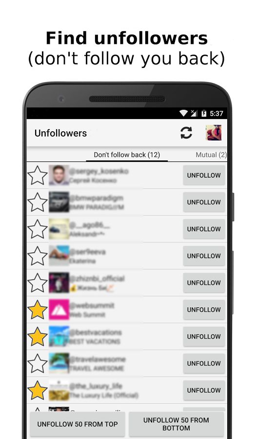 Unfollowers for Instagram Alternatives and Similar Apps | AlternativeTo