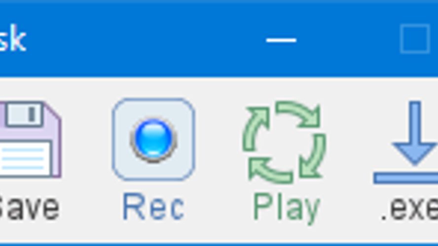 TinyTask: Minimalist Windows automation app you can use to record and ...