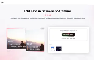 PhoText: Edit text in image online | AlternativeTo