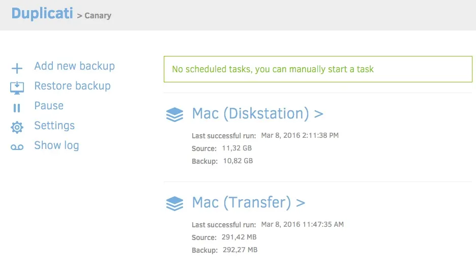 Duplicati: Encrypted backups on local, cloud, and remote storage | AlternativeTo