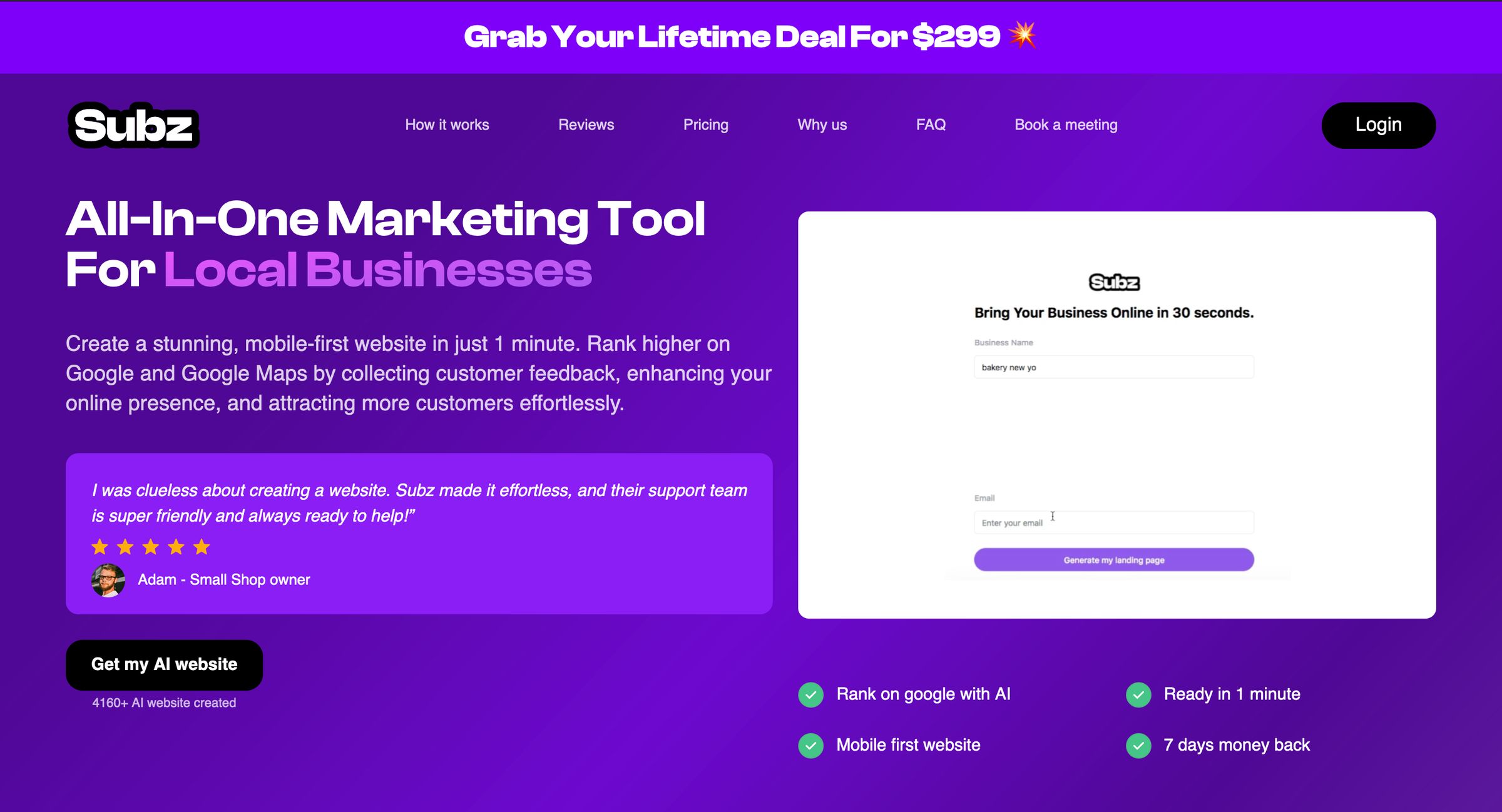 Subz Alternatives: Top 1 Website Builders & Similar Apps | AlternativeTo