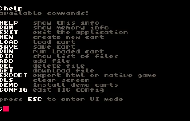 TIC-80: Fantasy computer where you can make, play and share tiny games ...