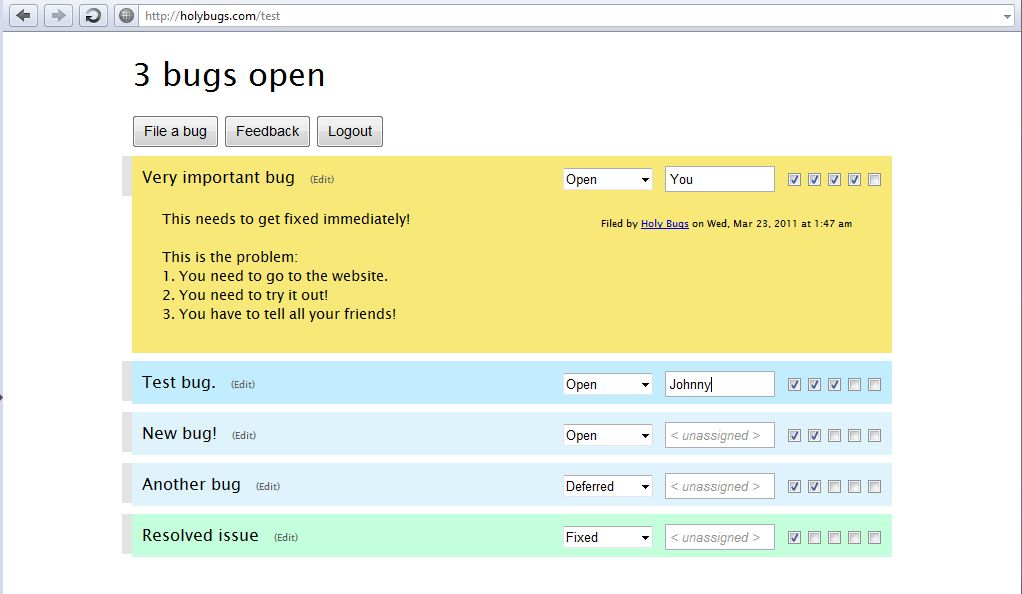 Holy Bugs! Alternatives and Similar Sites & Apps | AlternativeTo