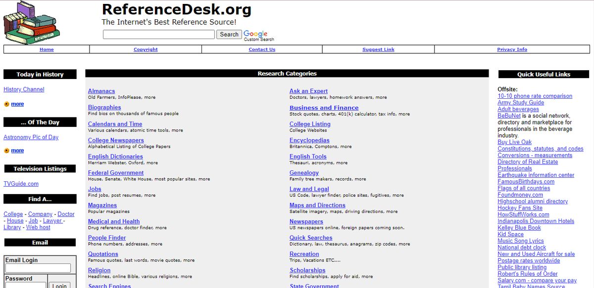 ReferenceDesk Alternatives and Similar Sites / Apps | AlternativeTo