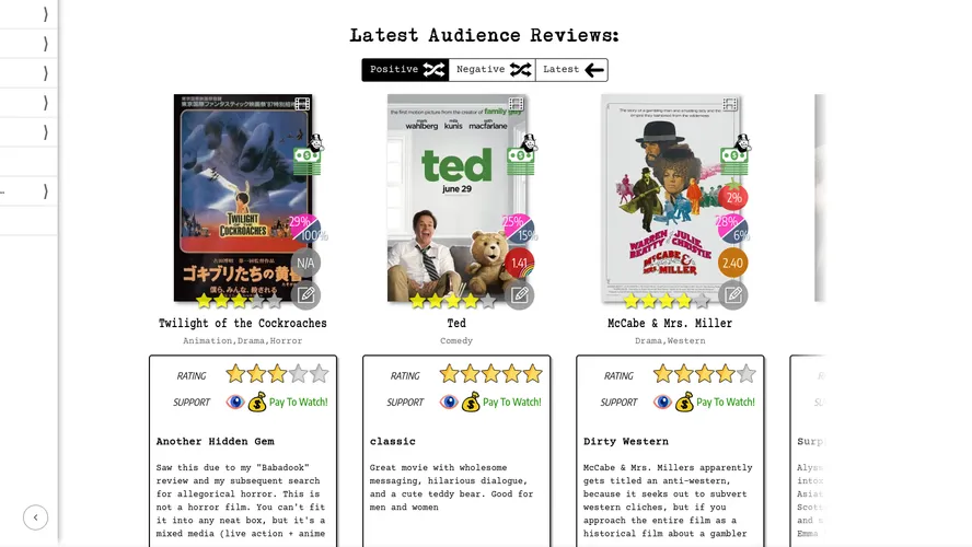 iTunes Movie Trailers Alternatives: 25+ Movie Databases | AlternativeTo