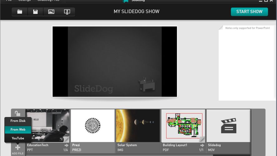 SlideDog: Multimedia presentation tool that | AlternativeTo