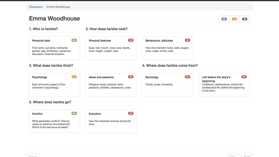 bibisco: Novel writing software | AlternativeTo