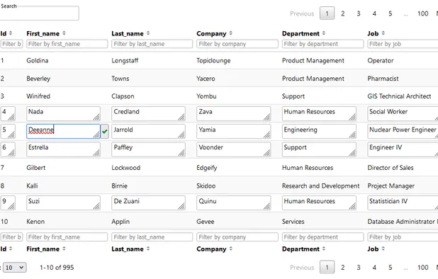 Free DataTables Alternatives | AlternativeTo