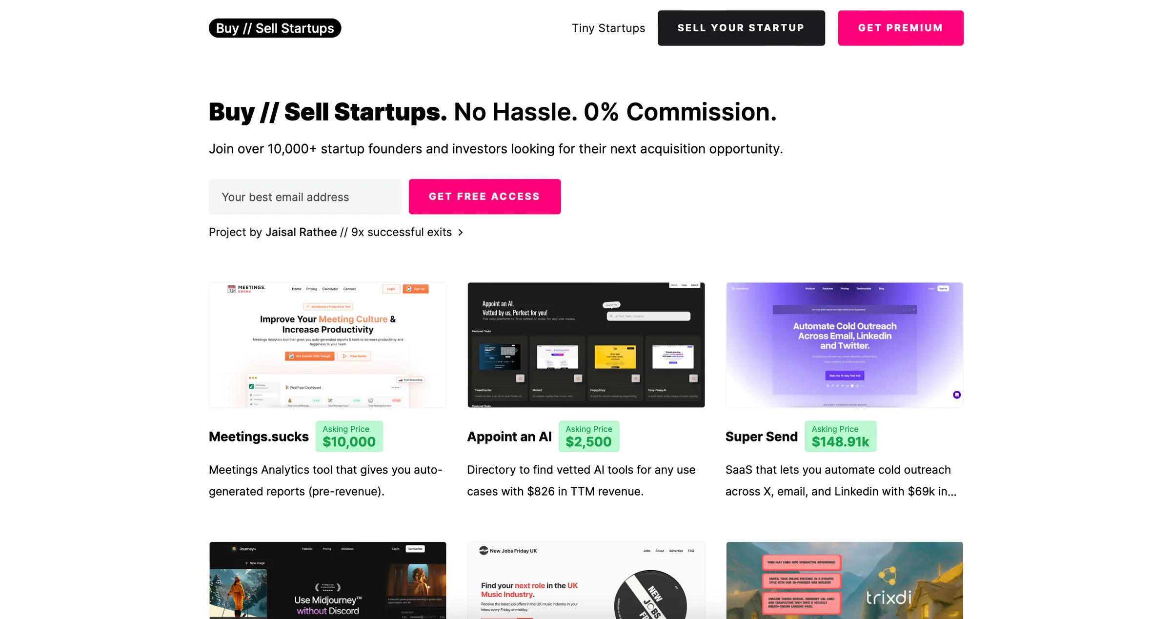 Buy Sell Startups Alternatives and Similar Sites & Apps | AlternativeTo