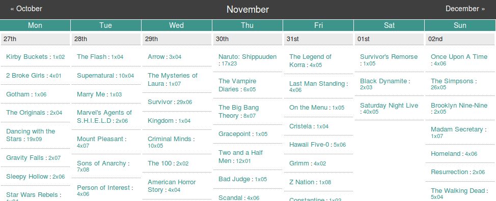 TVmaze: A TV database that provides a wide variety of tools to manage ...