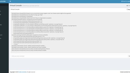 Crafty Controller: Crafty is a wrapper for a Minecraft server which runs in the background ...