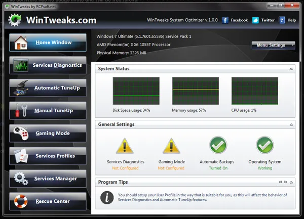 WinTweaks: Windows Tweaking utility that can improve your | AlternativeTo