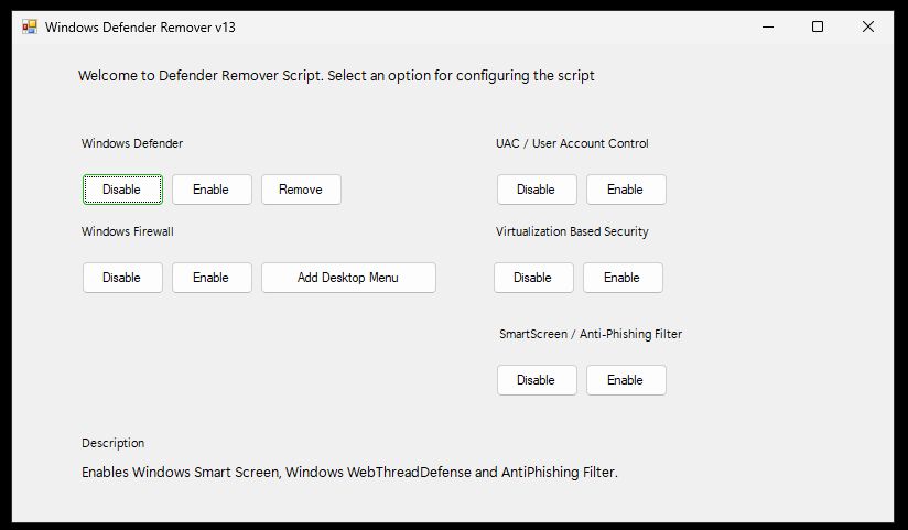 Defender Remover Alternatives and Similar Software | AlternativeTo