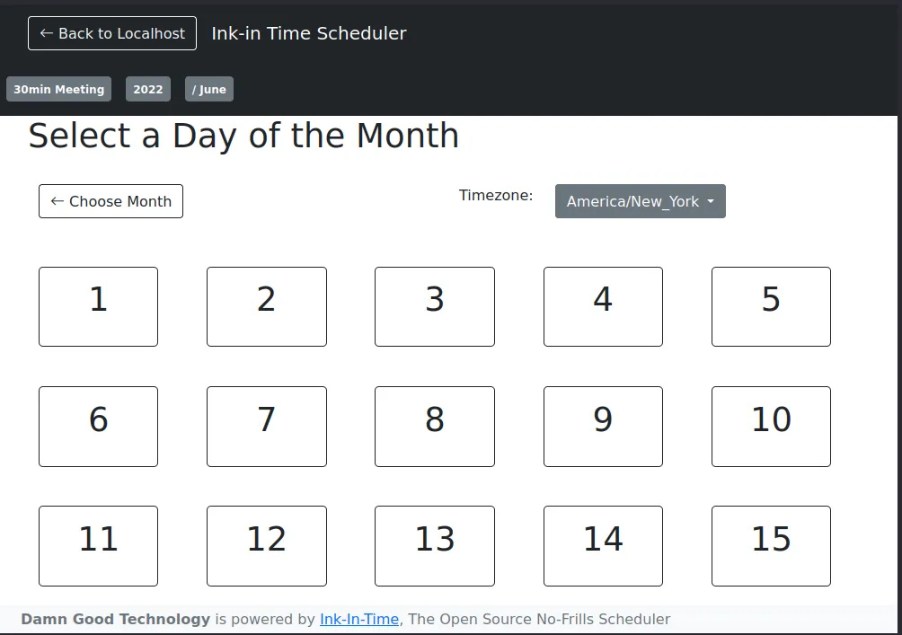 Ink-In-Time: The no-frills open source scheduling app alternative to ...