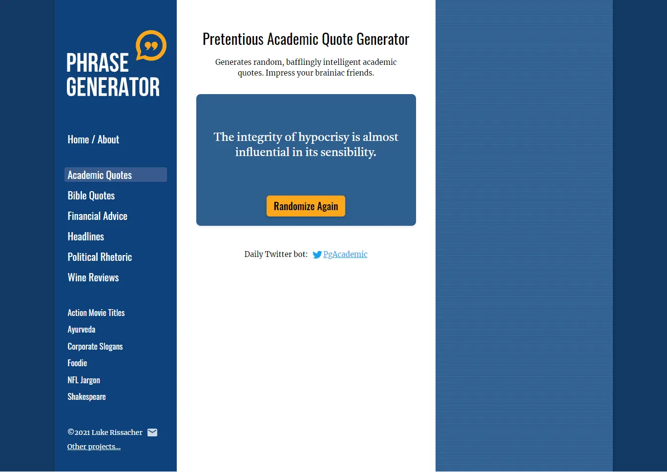 Random Phrase Generator Alternatives and Similar Sites & Apps ...