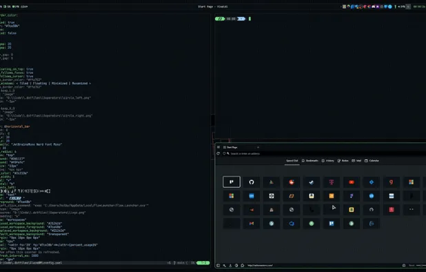 GlazeWM: A tiling window manager for Windows inspired by i3 and Polybar | AlternativeTo