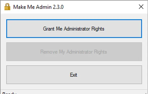 Make Me Admin: Allows standard user accounts to be elevated to ...