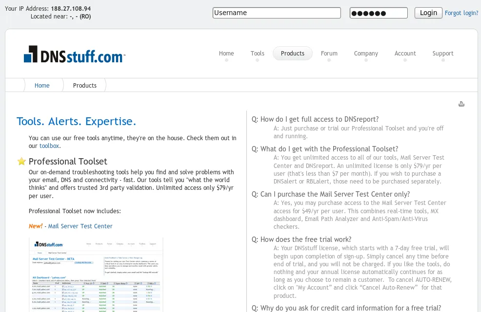 Dnsstuff Alternatives and Similar Sites & Apps | AlternativeTo