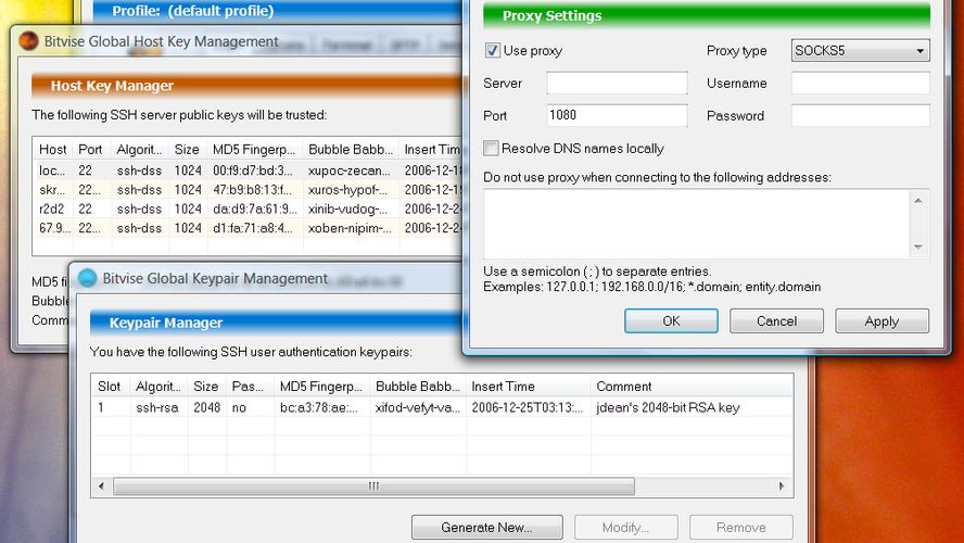 Bitvise SSH Client: SSH client for file transfer, terminal and ...