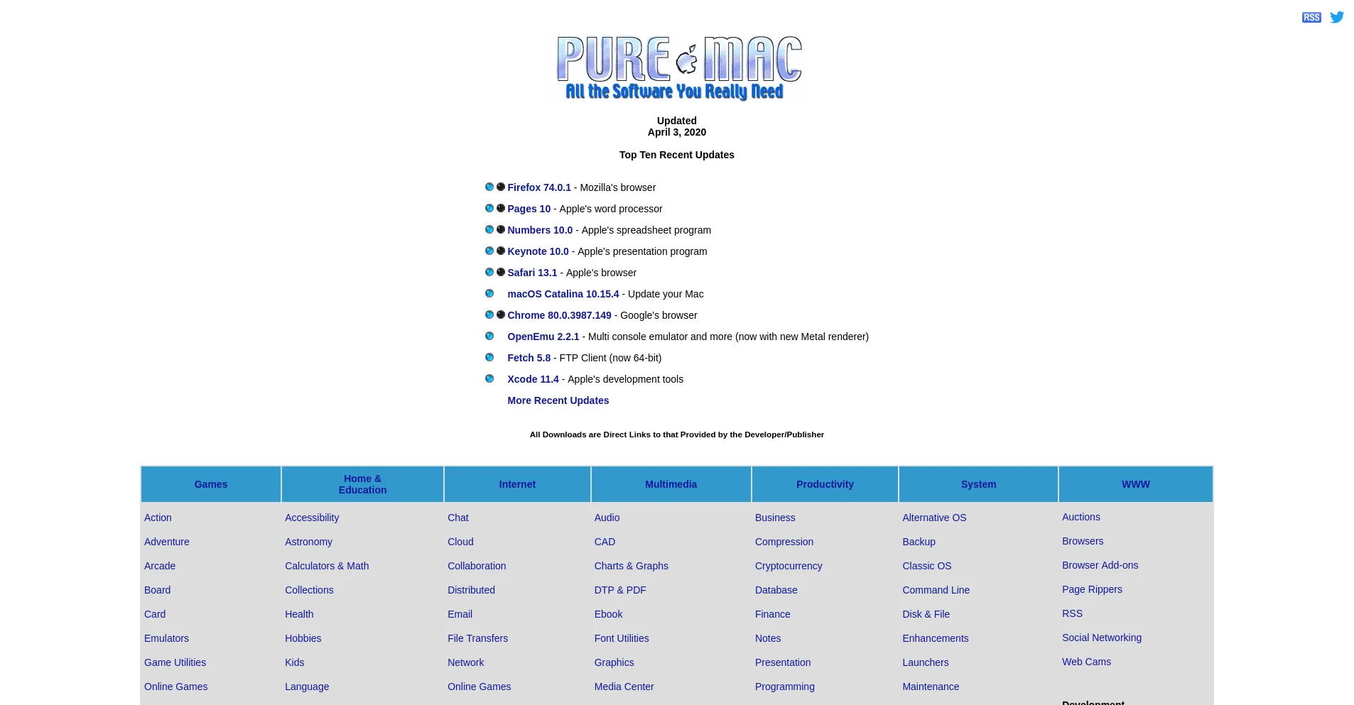 Pure Mac: Pure-Mac.com is one of the first Macintosh software ...