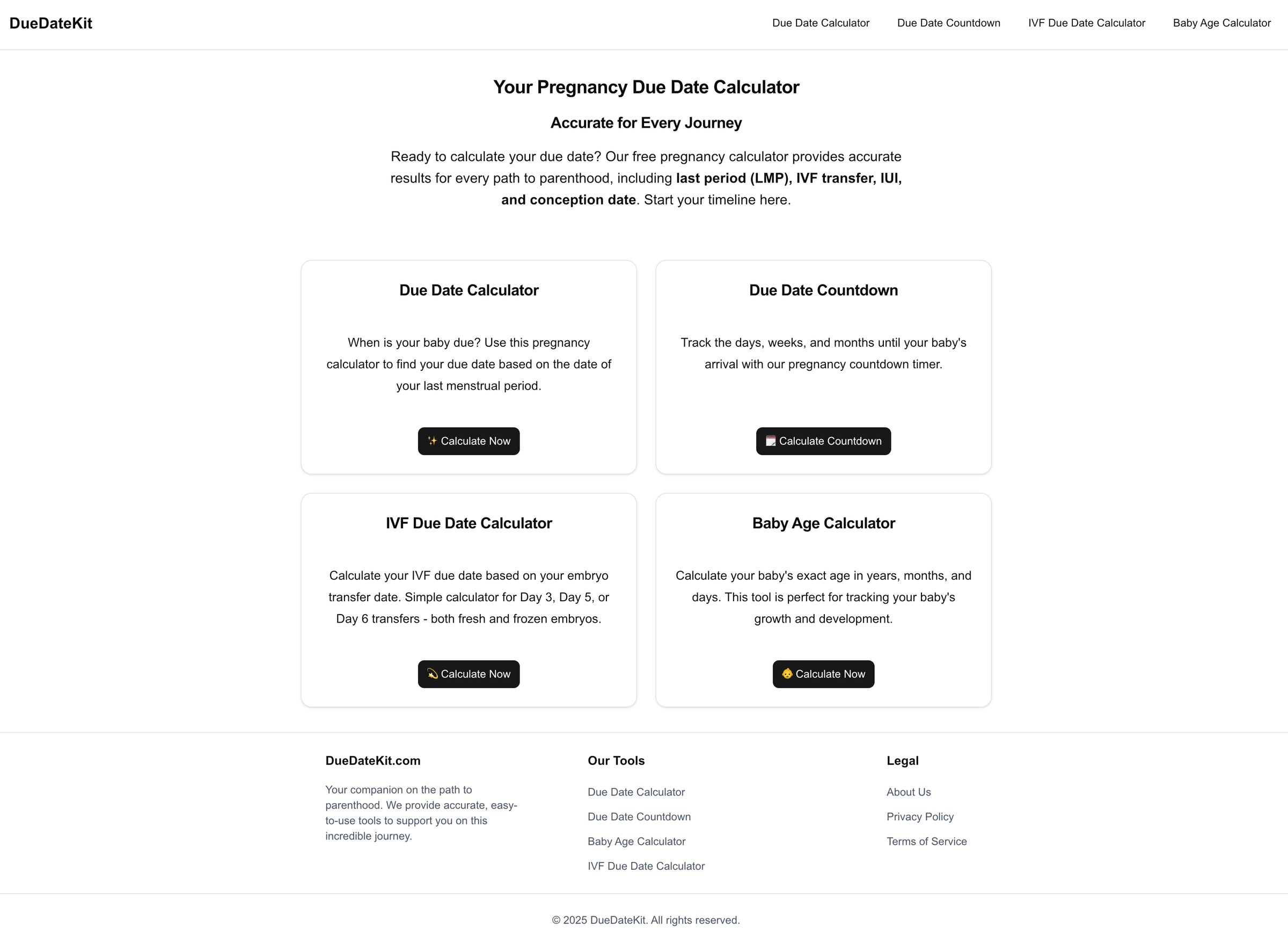 DueDateKit: Your Pregnancy Due Date Calculator | AlternativeTo