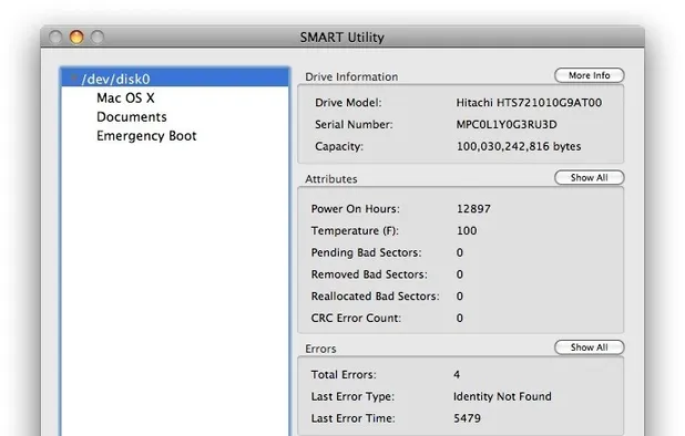 CrystalDiskInfo Alternatives for Mac: Top 7 Hard Disk Diagnostic Tools ...