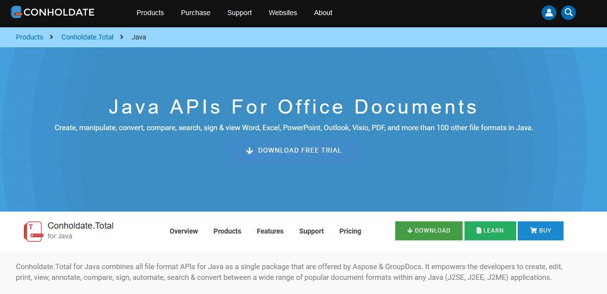 Conholdate.Total for Java Alternatives: 25+ Office Suites & Similar ...