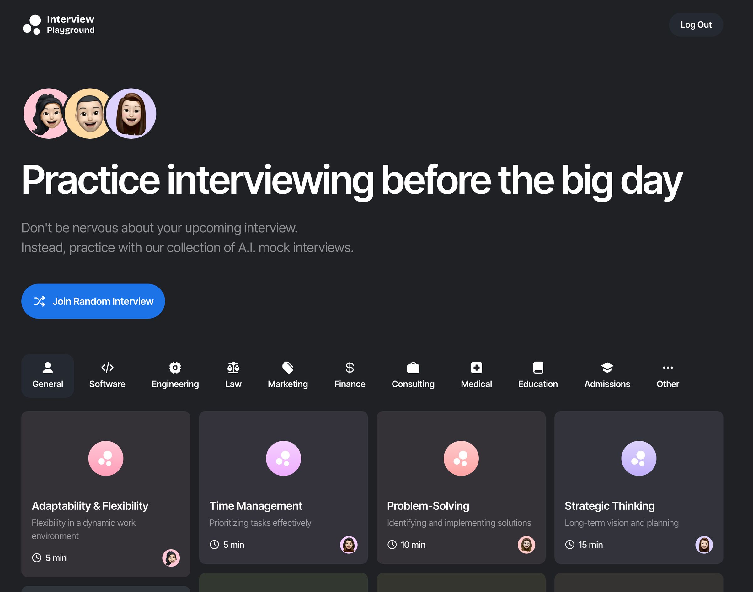 Interview Playground Alternatives and Similar Sites & Apps | AlternativeTo