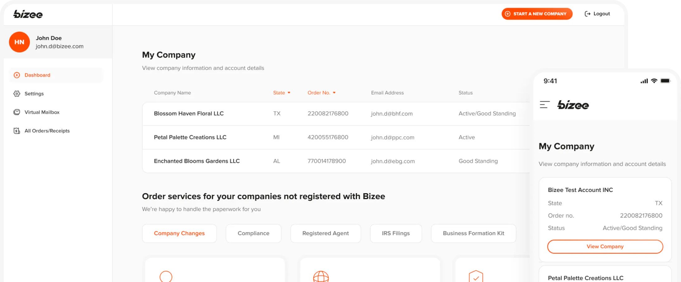 Bizee Alternatives: Top 10 Company Formation Services | AlternativeTo