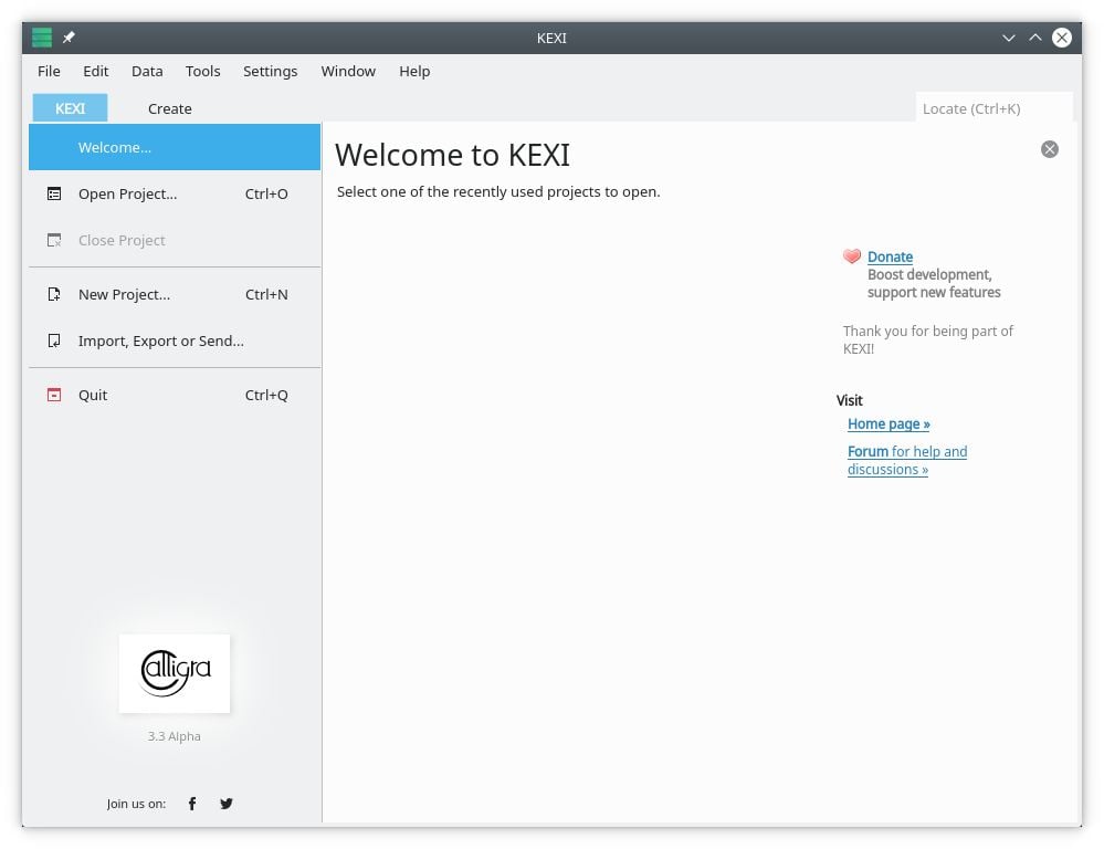 Kexi: App Reviews, Features, Pricing & Download | AlternativeTo