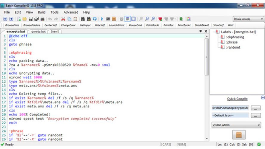 Quick Batch File Compiler Alternatives and Similar Software | AlternativeTo