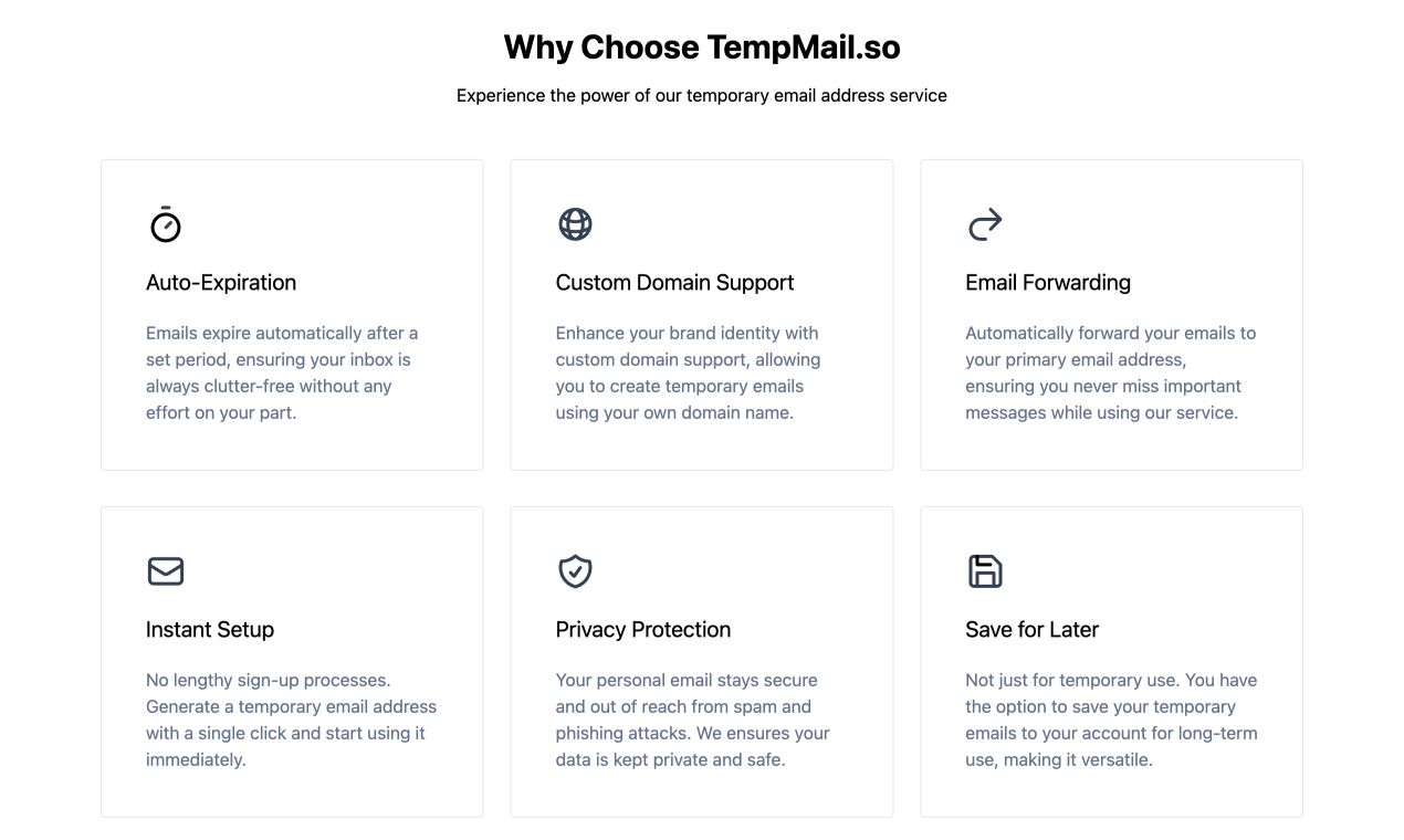 TempMail.so Alternatives and Similar Sites & Apps | AlternativeTo
