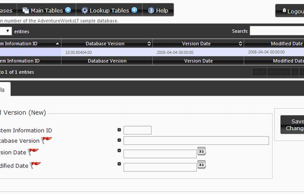 dbFront: Dynamic apps with SQL database power | AlternativeTo