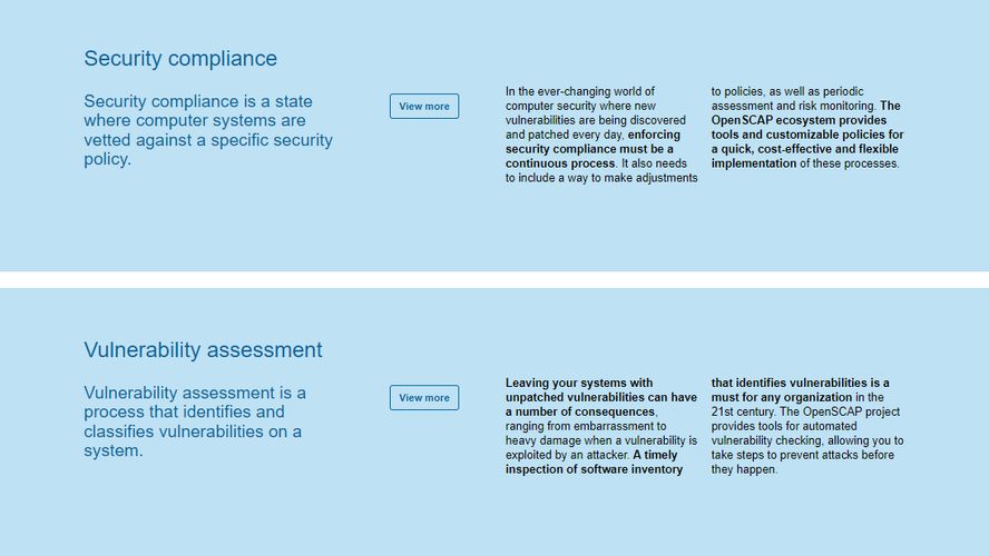 OpenSCAP: SCAP is a line of standards managed by NIST | AlternativeTo