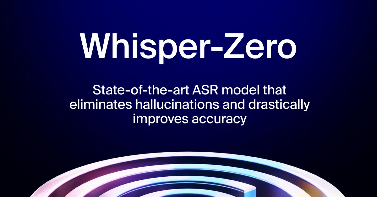 Whisper-Zero: A complete rework of Whisper ASR that eliminates ...