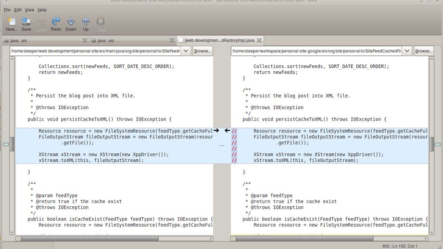 Meld: Open-source, Python-based visual diff and merge tool for comparing files and | AlternativeTo