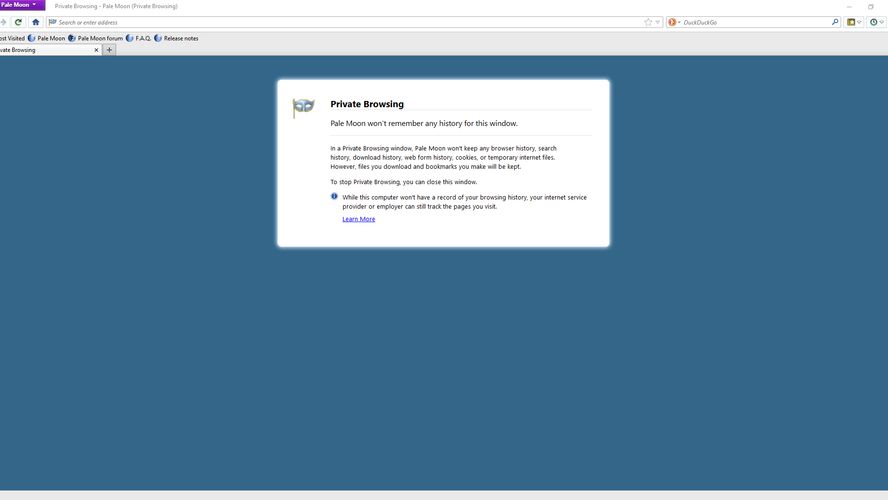 Pale Moon: Open Source, Goanna-based web browser available for ...