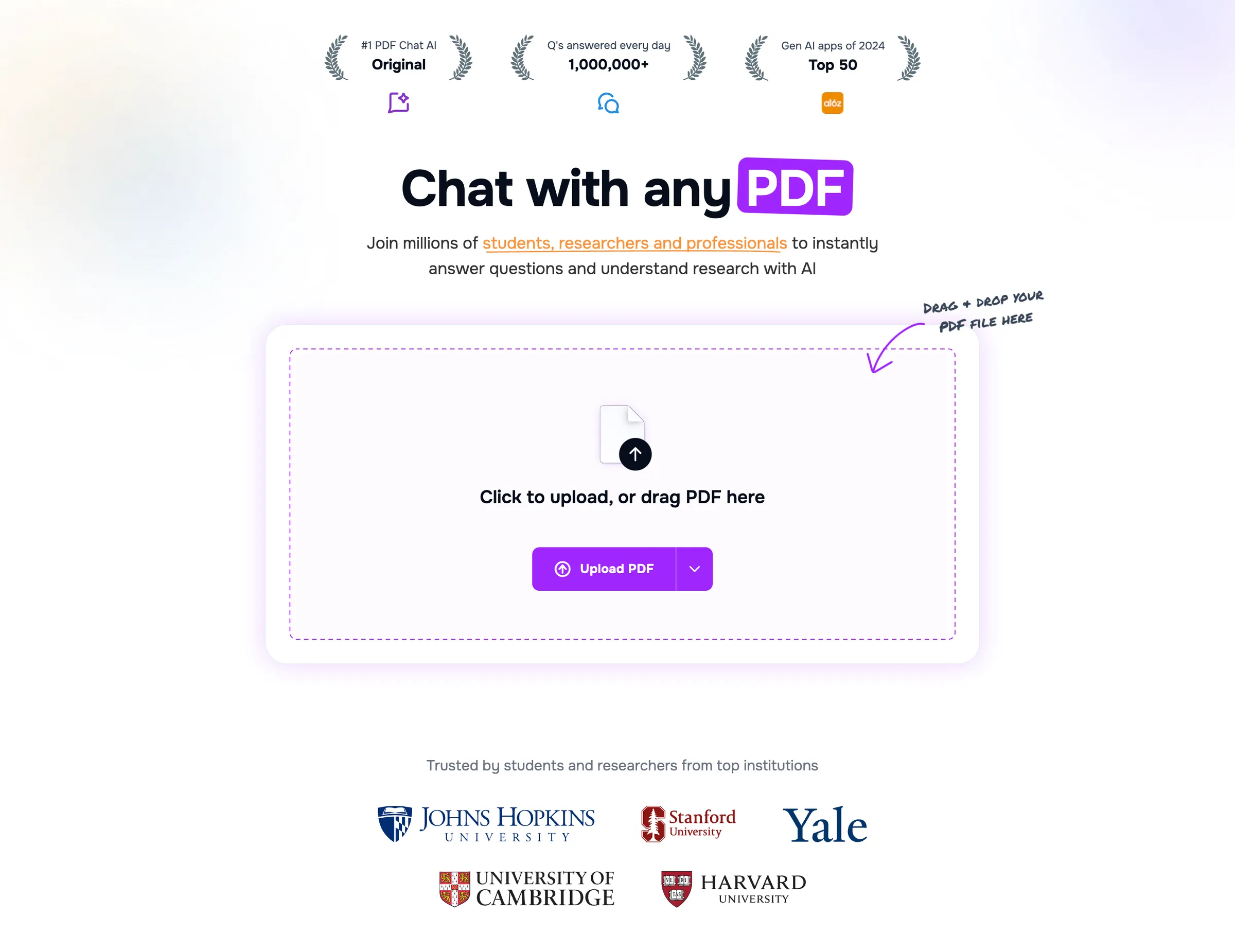 ChatPDF Alternatives: 25+ AI Chatbots & AI Writing Tools | AlternativeTo