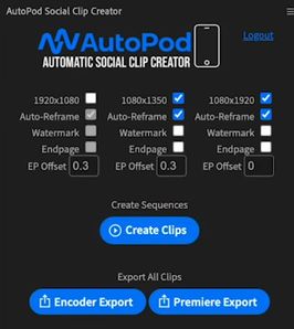 Autopod: Automatic editing for video podcasts and shows | AlternativeTo