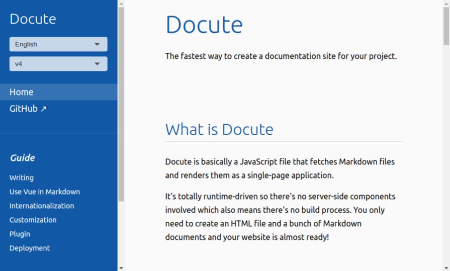 Docute Alternatives: 25+ Documentation Generators | AlternativeTo