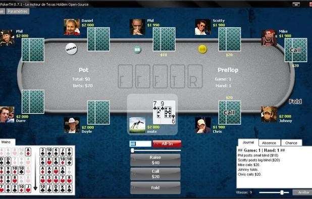 PokerTH: Free online poker with the best open source texas holdem poker ...