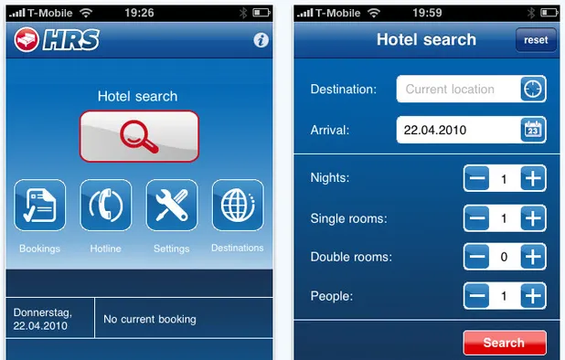 HRS Hotel Portal: Free hotel app to search through more than ...