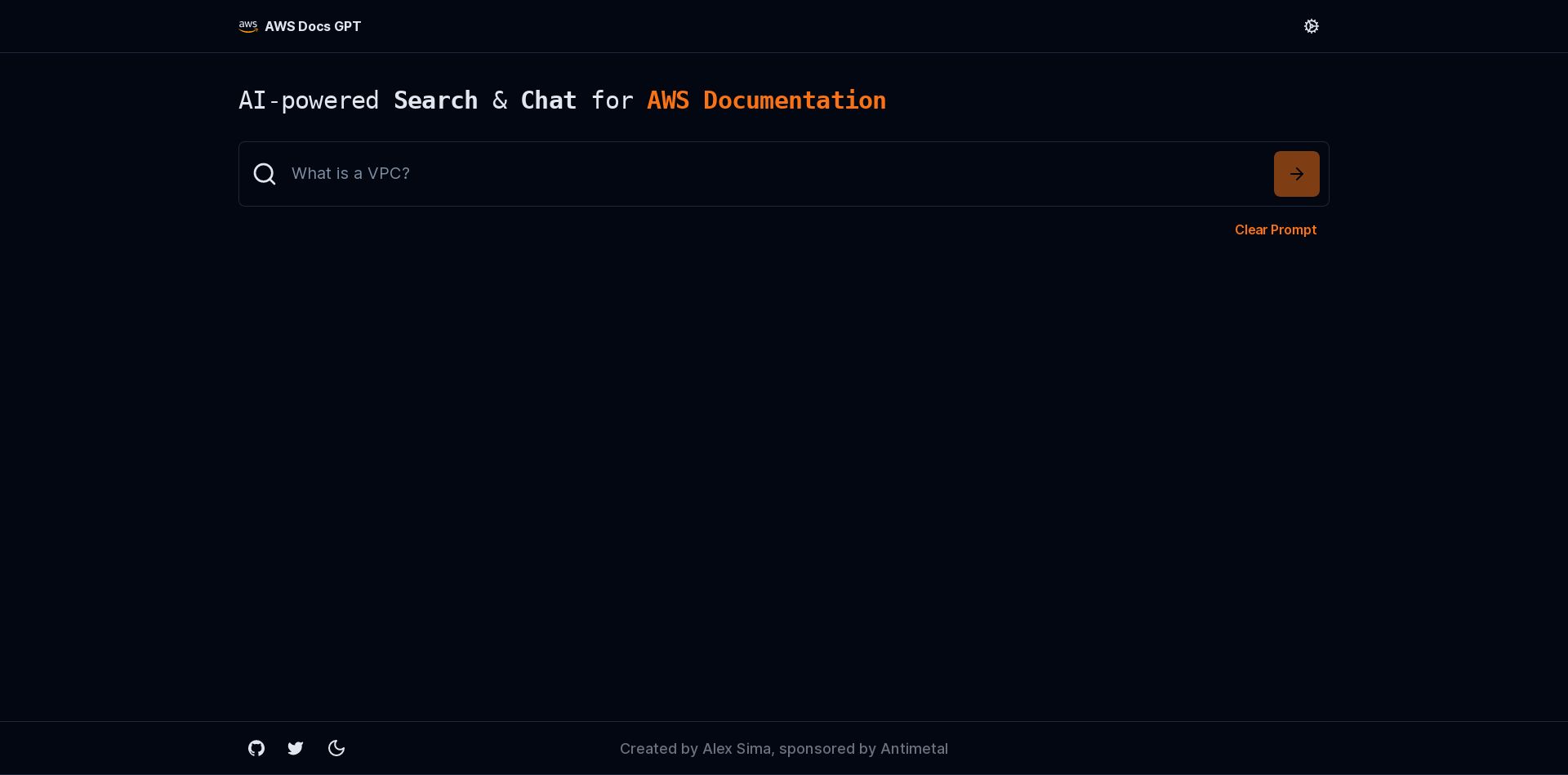 AWS Docs GPT: AI-powered Search & Chat for AWS Documentation | AlternativeTo