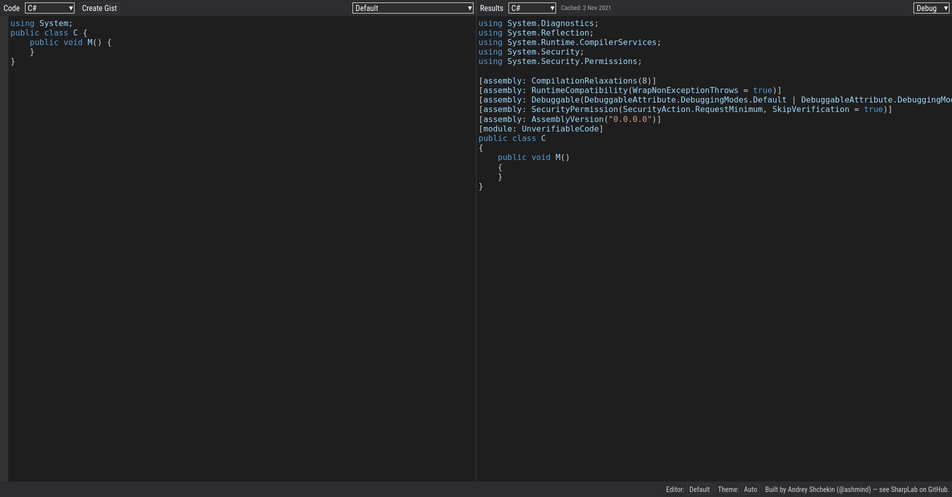 SharpLab Alternatives: Top 2 Compilers & Similar Websites | AlternativeTo