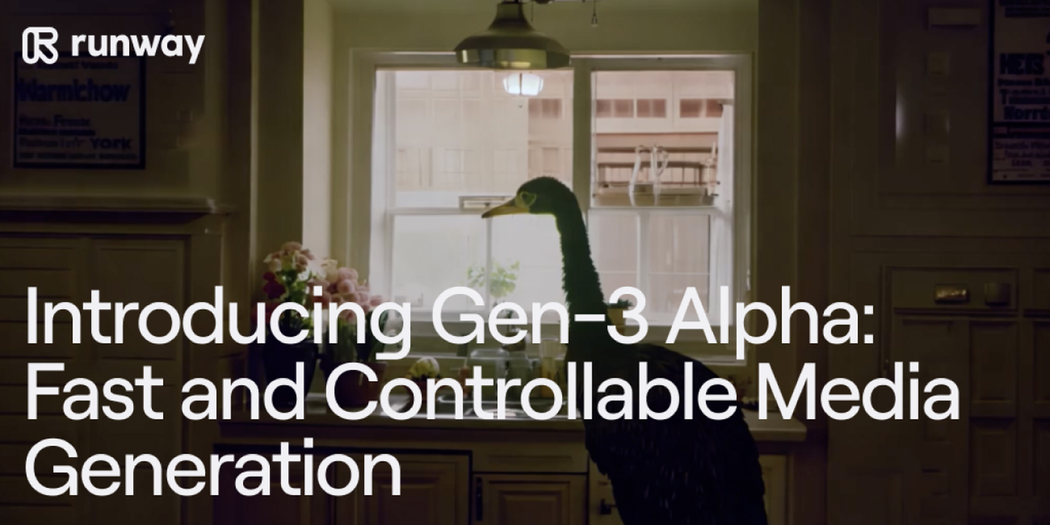Runway unveils Gen-3 Alpha: advanced AI model for hyper-realistic 10 ...